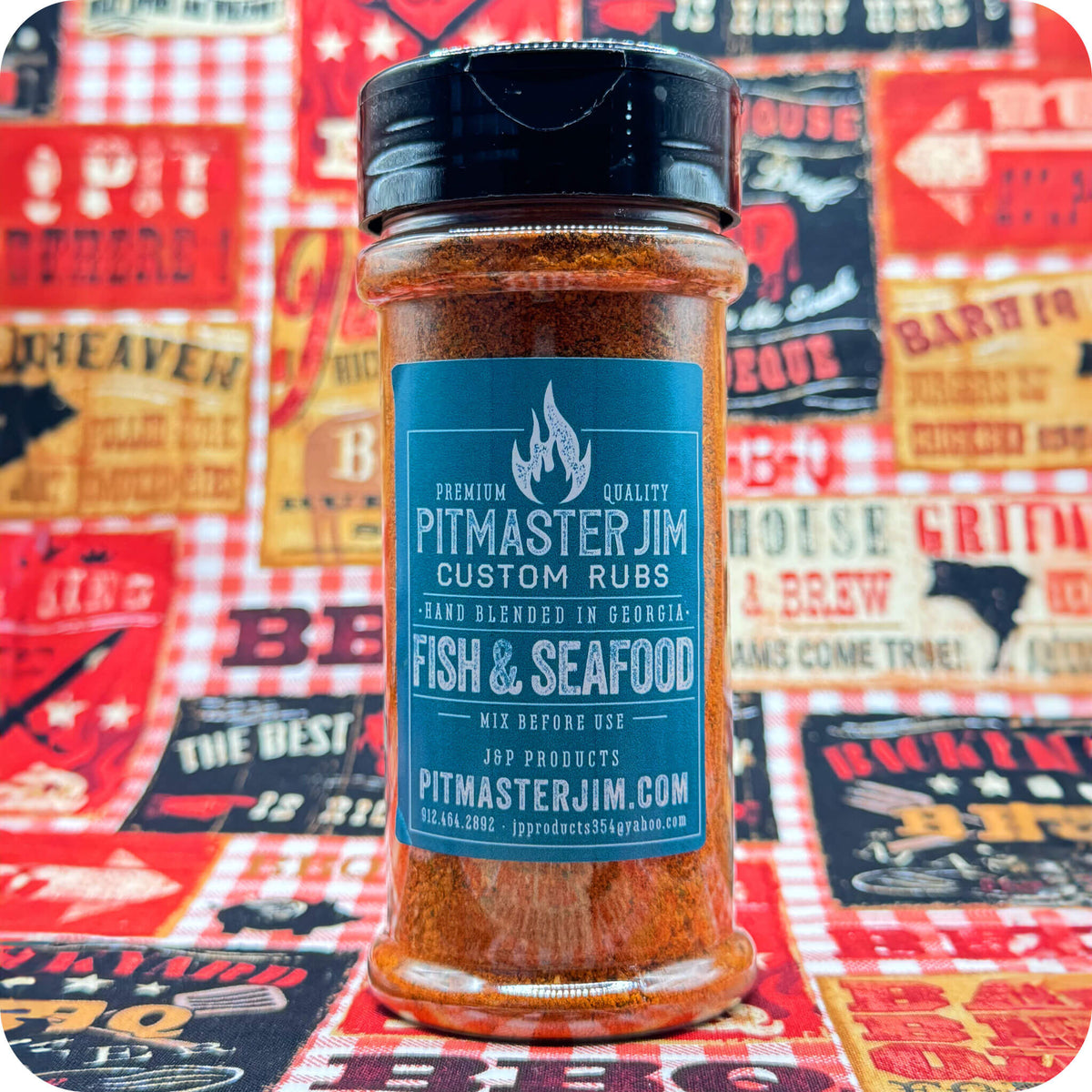 Fish & Seafood Rub – Pitmaster Jim Custom Rubs