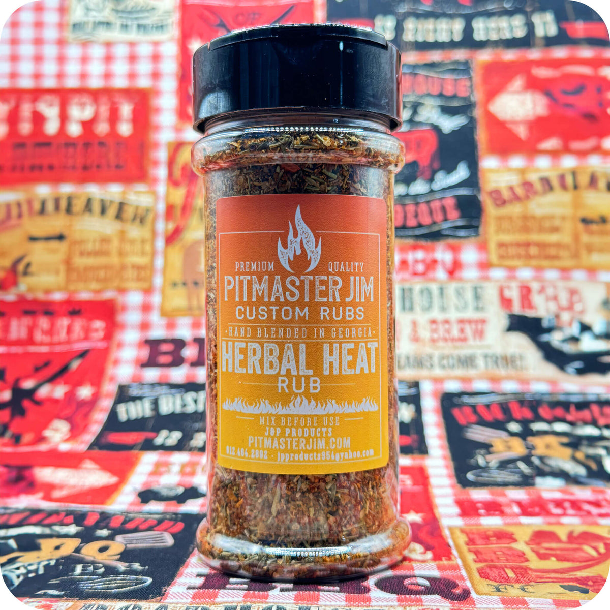 Herbal Heat Rub – Pitmaster Jim Custom Rubs